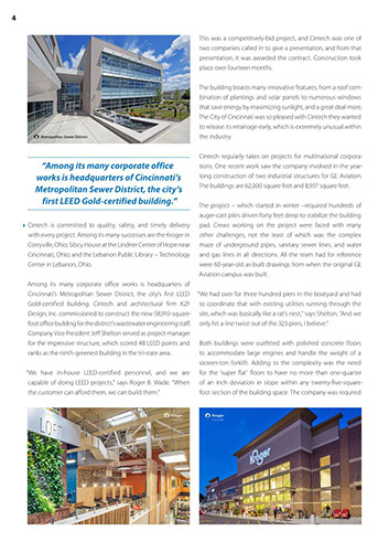 Committed to Our Customers - Cintech Construction