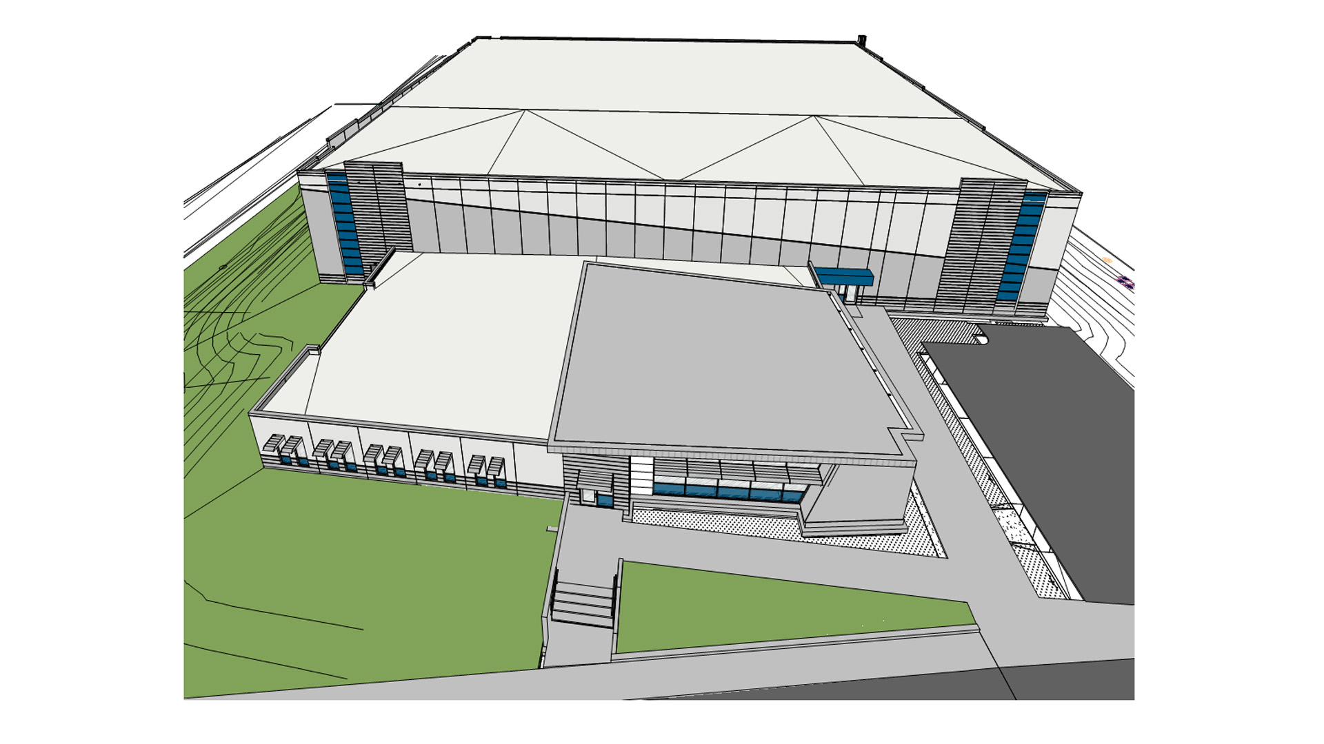 Flipside Products: New Warehouse & Offices - Cintech Construction