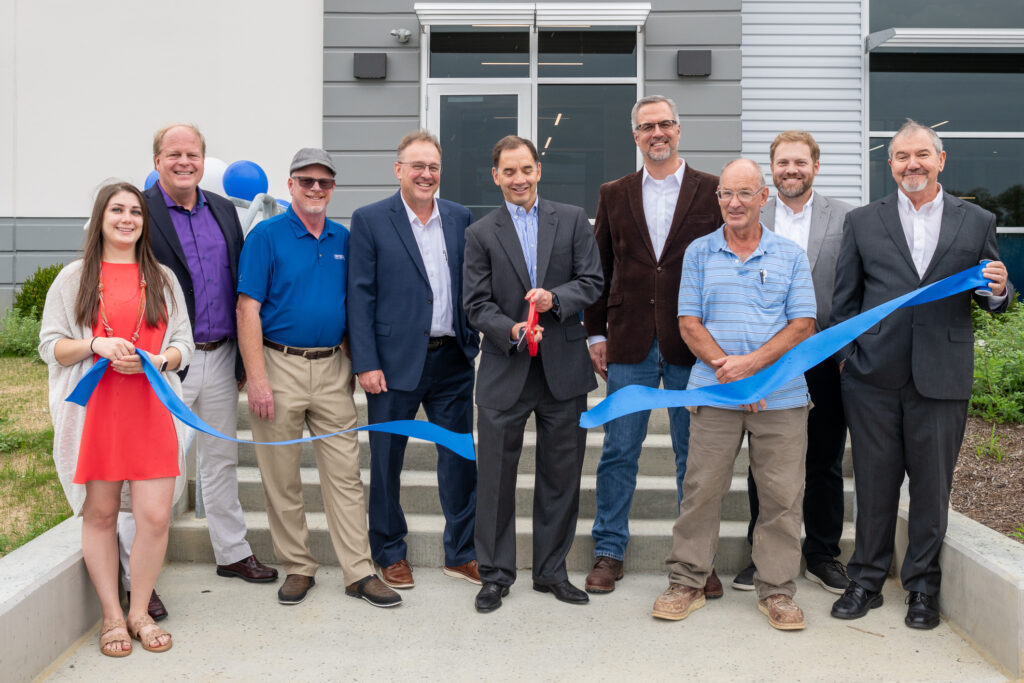 Flipside Products - Ribbon Cutting - Cintech Construction